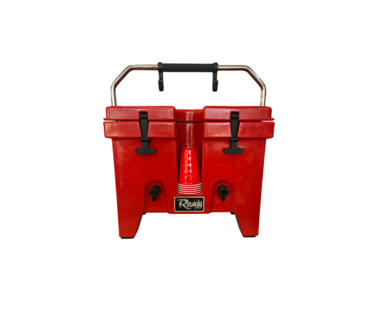 3 Gallon Red Rowdy Cooler - Rowdy Coolers